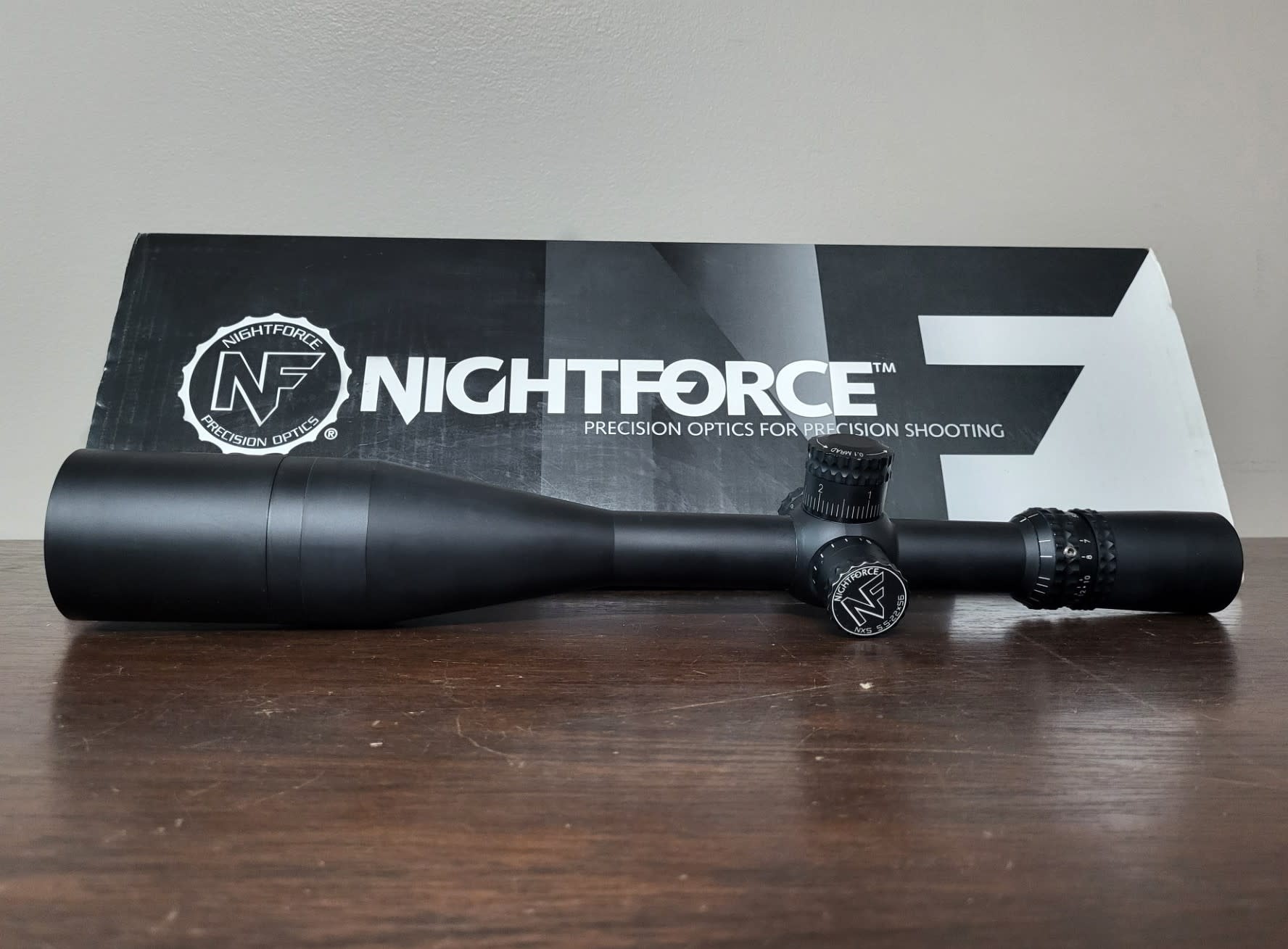 Used Nightforce NXS 5.5-22x56 MLR Mil-Rad Zero Stop - Backcountry Supplies