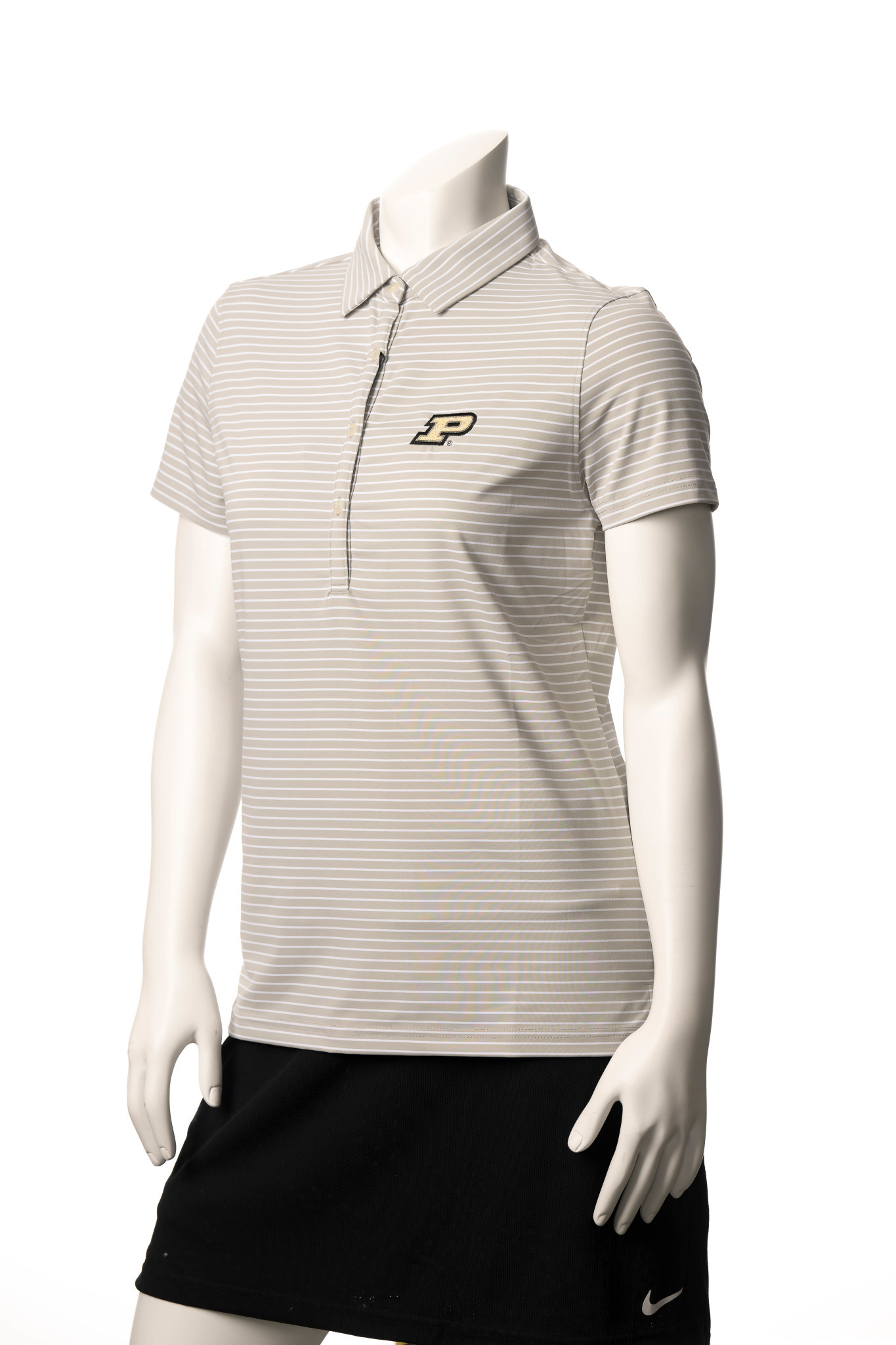PURDUE COLLECTION PGC WOMENS CARMEL STRIPE ECOTEC POLO - Birck ...