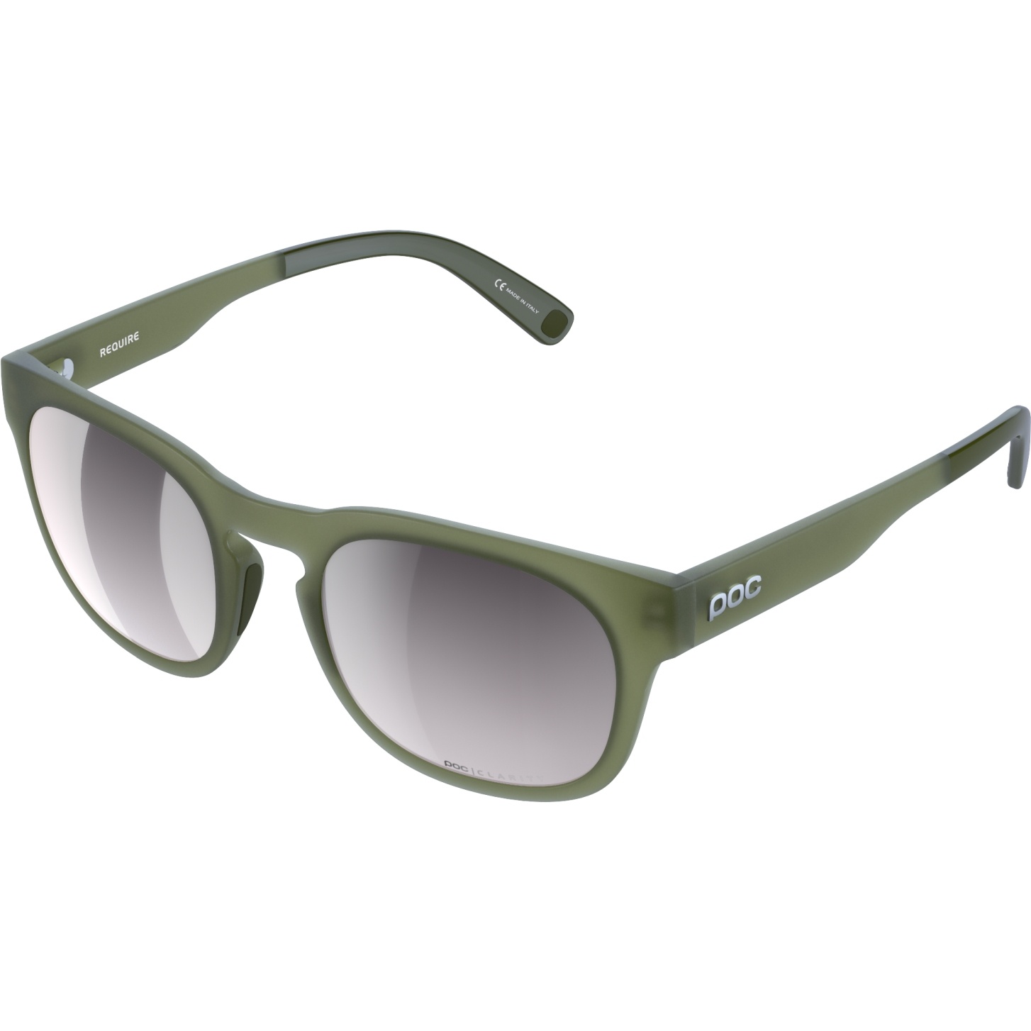 Poc Lunettes Require Epidote Green Translucent Violet/Silver Mirror ...
