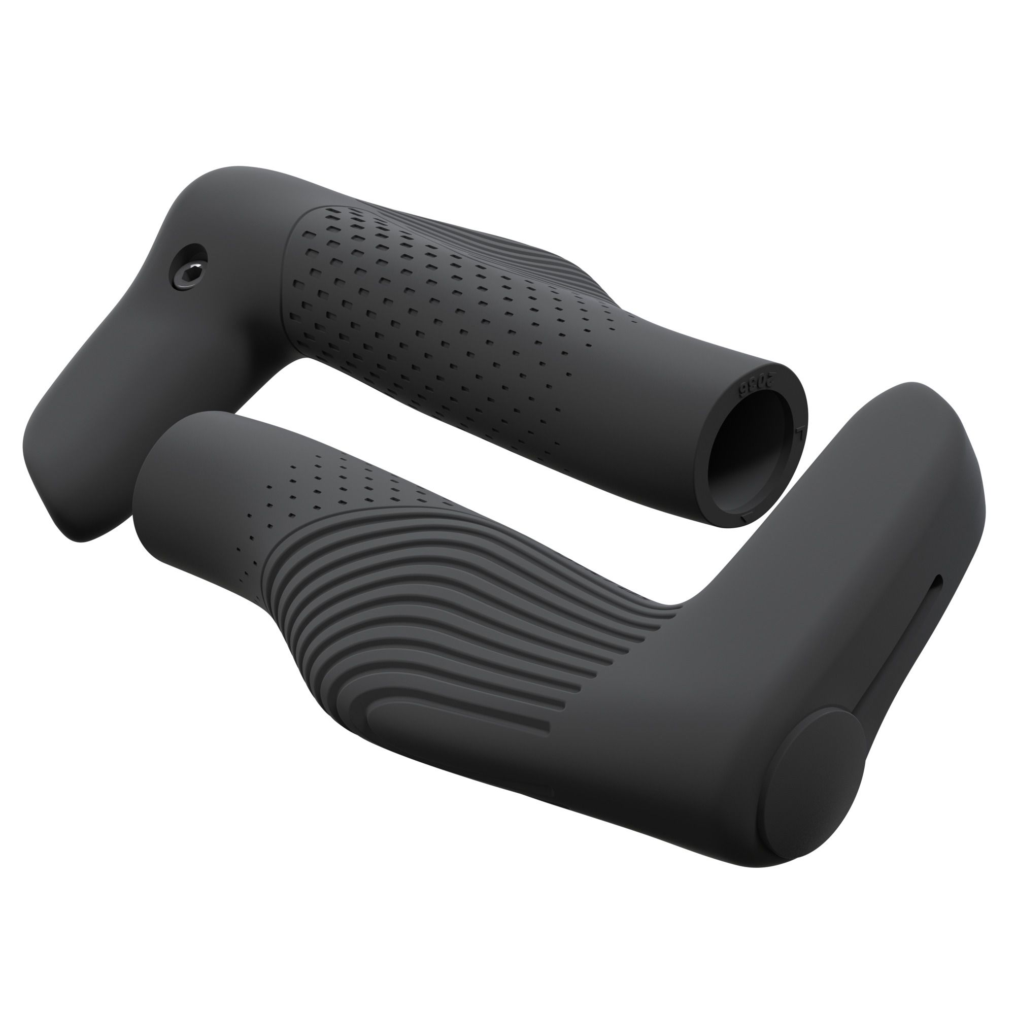 Syncros Poignées "Comfort Ergo Lock-On", Noir - Vélo 2000