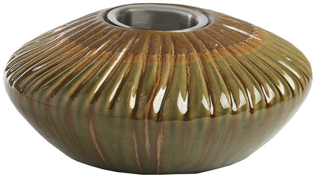 NAPA Firelites Sunset Fire Pot Decorative Jar Green - Digs N Gifts