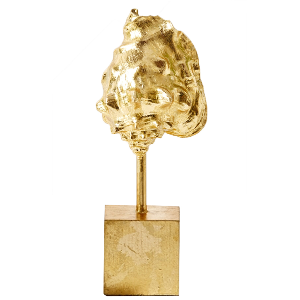 Twos Company Coquillage Standing Shell Gold KBR104-C Shell - Digs N Gifts