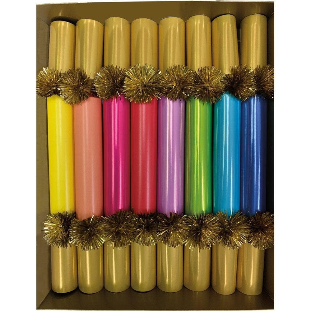Celebration Crackers 8pk Color Palette Slims - Digs N Gifts
