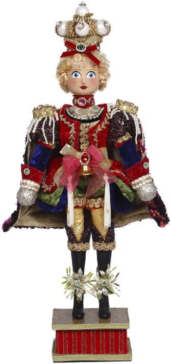 Mark Roberts Nutcrackers Golden Gal Nutcracker 25 Inch - Digs N Gifts