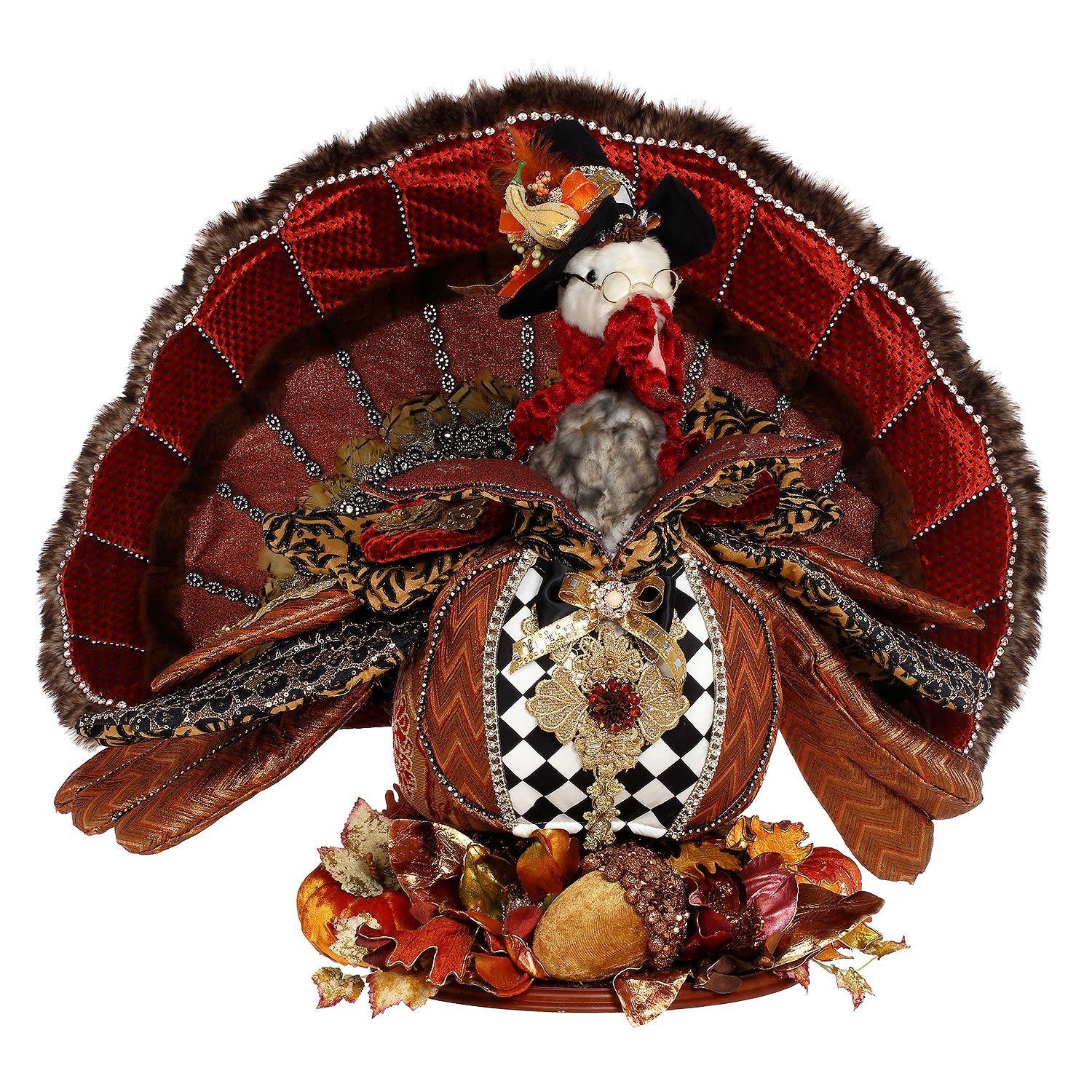 Mark Robert Thanksgiving Elegant Turkey Large 25 Inch - Digs N Gifts