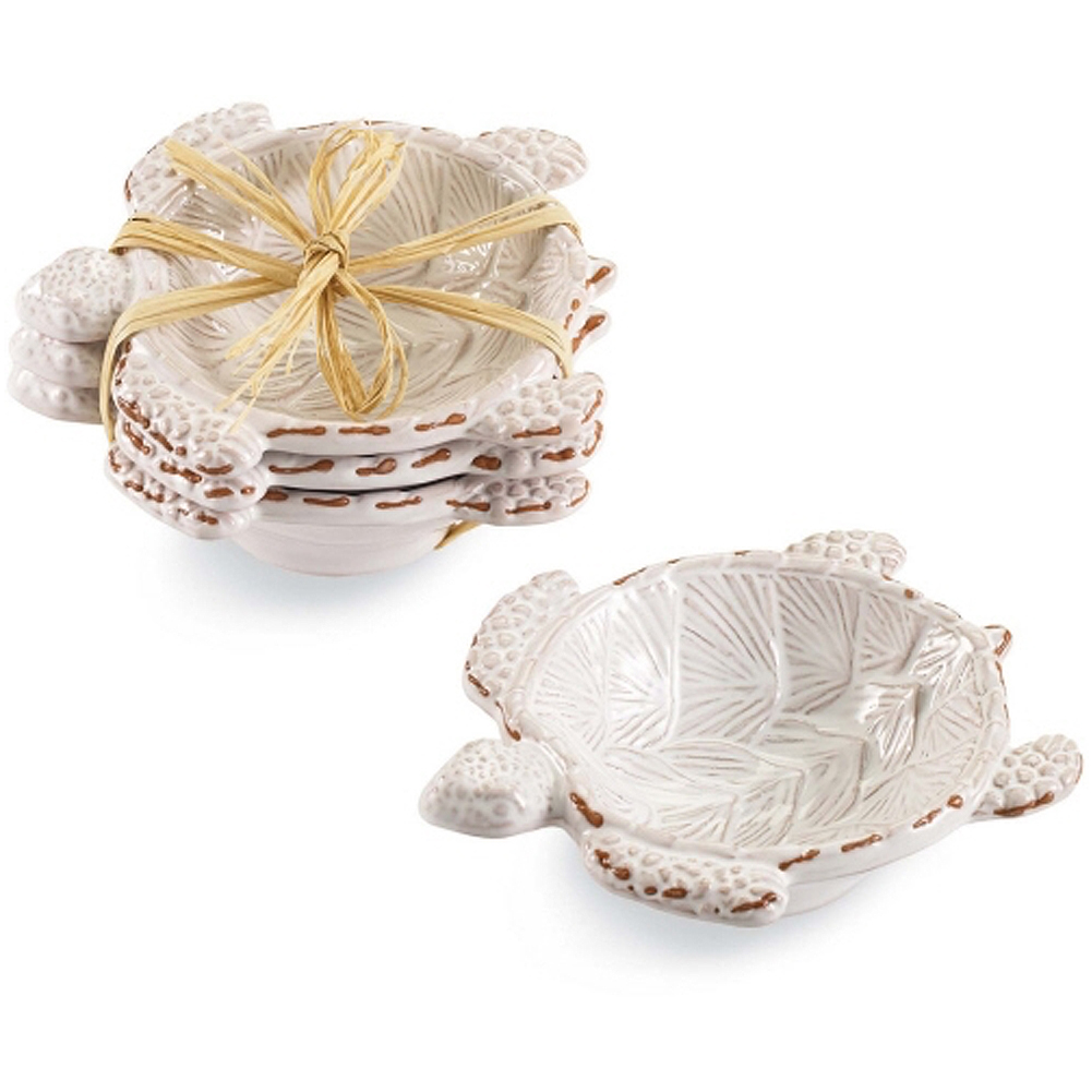 Mud Pie Turtle Mini Dip Cups Set of 3 - Digs N Gifts