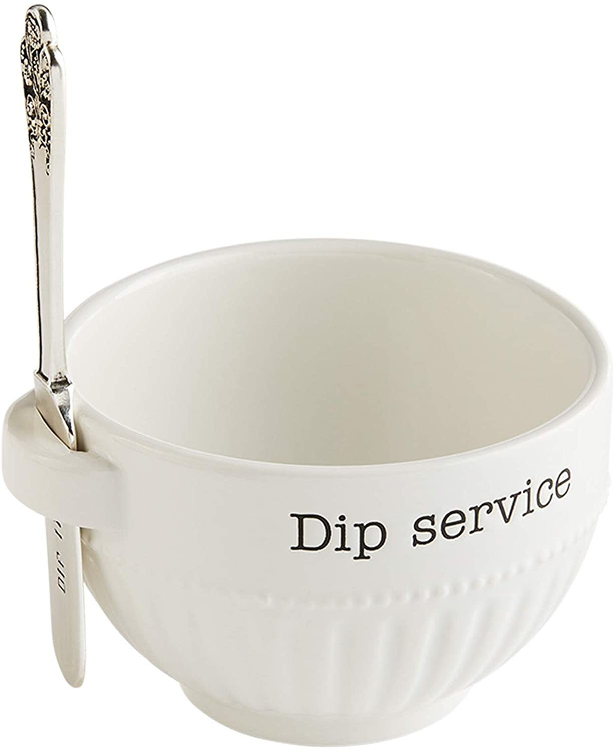 Mud Pie Dip Cup Set Dip Service Dip Bowl With Dip It Up Spreader - Digs ...