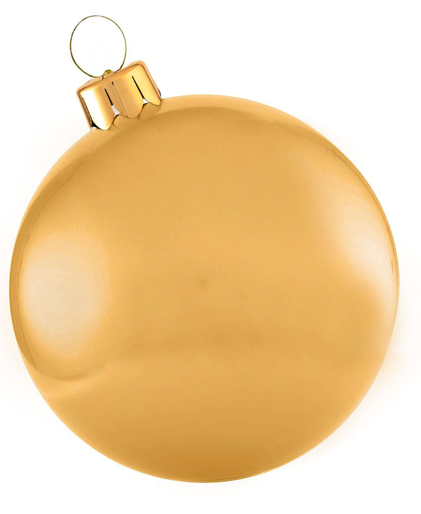 Holiball 18" Vintage Gold Holiball Inflatable Ornament - Digs N Gifts