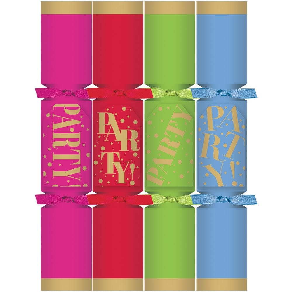 Caspari Celebration Crackers 8pk Party Crackers - Digs N Gifts