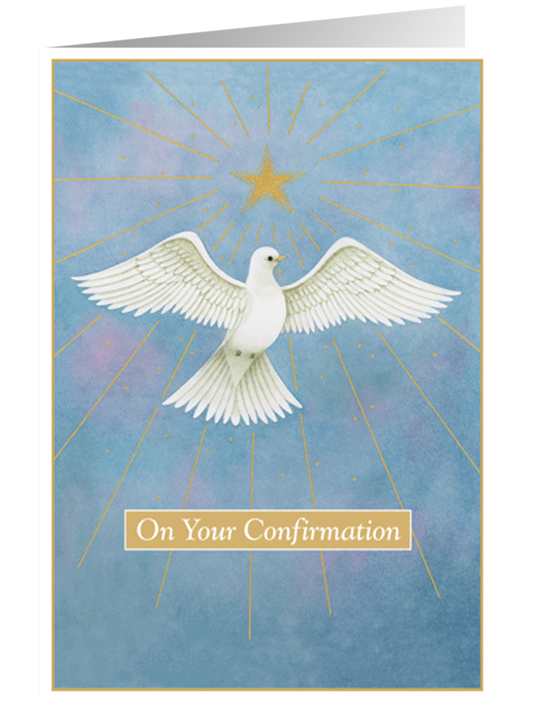 Caspari Confirmation Cards On Your Confirmation With Dove Card - Digs N ...