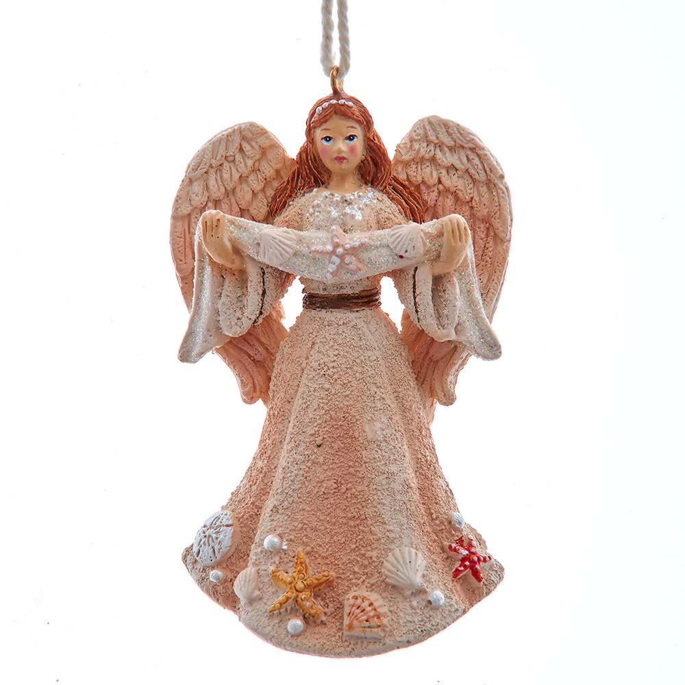 Kurt S. Adler Sand Angel Ornament 4 Inches - Digs N Gifts
