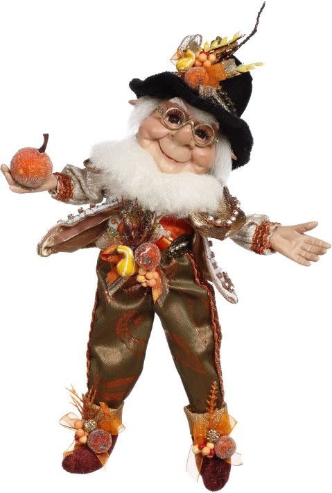 Fall Elves Happy Thanksgiving Elf SM 11 Inch - Digs N Gifts