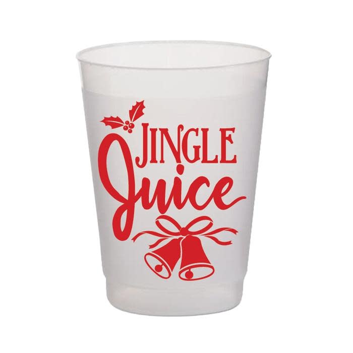 Frost Flex Cups 8pk Christmas Jingle Juice - Digs N Gifts