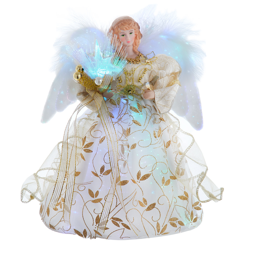 Angel Treetop 12” Tree Topper LED Battery Operated - Digs N Gifts