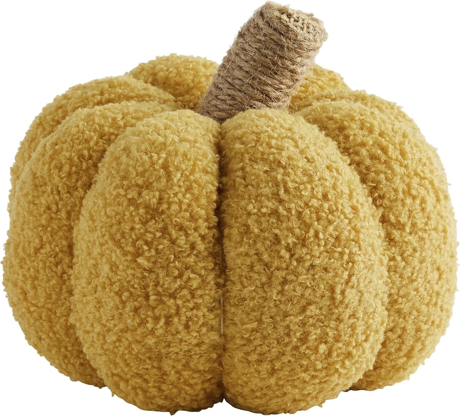 Fall Pumpkin Decor Small Shearling Pumpkin - Digs N Gifts