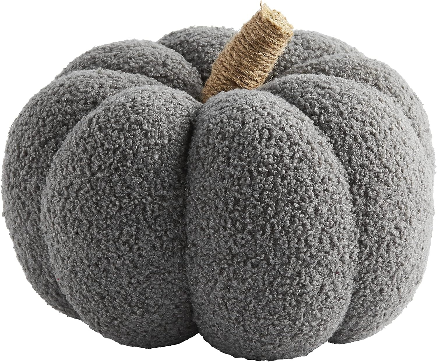 Fall Pumpkin Decor Large Shearling Pumpkin - Digs N Gifts