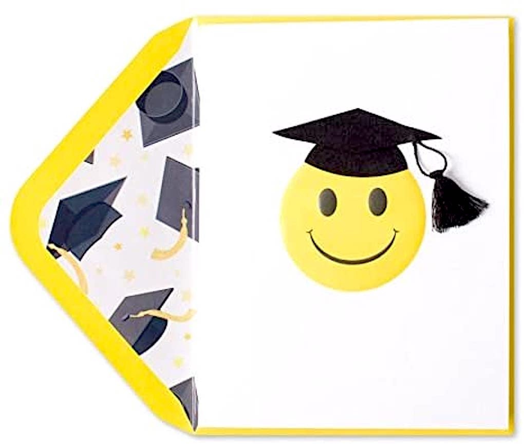Graduation Card Smiley Grad - Digs N Gifts