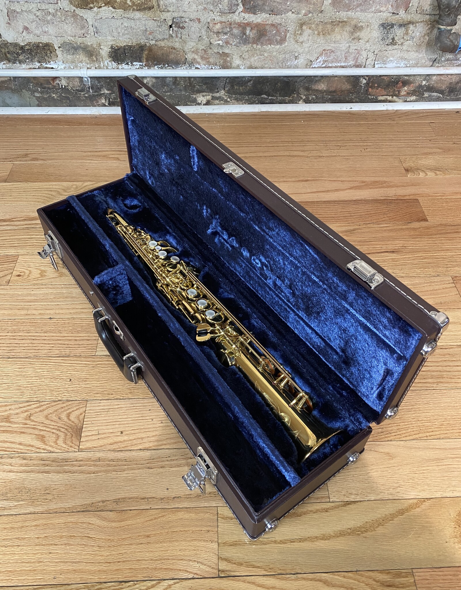 Purple Soprano Saxophone