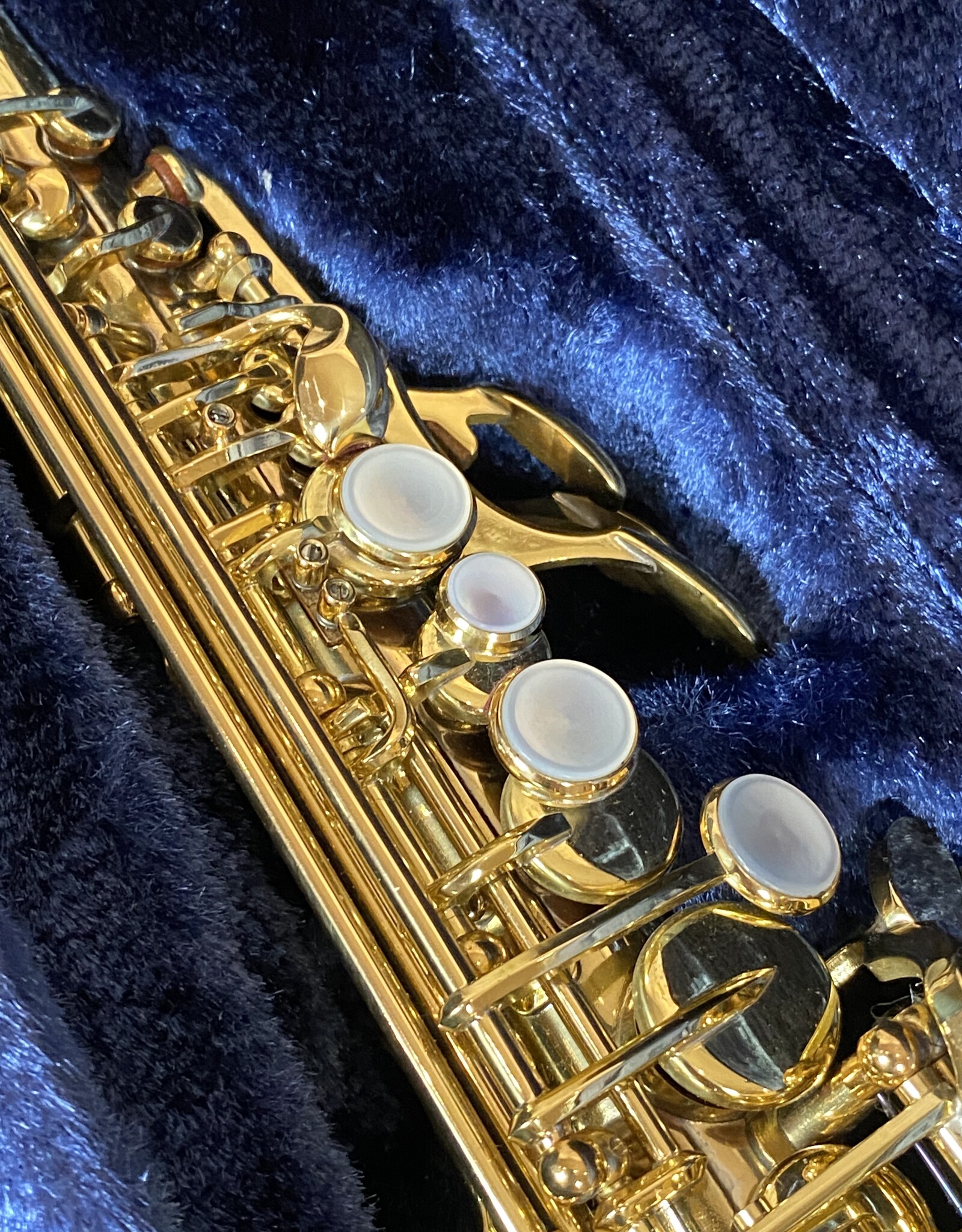 Purple Soprano Saxophone