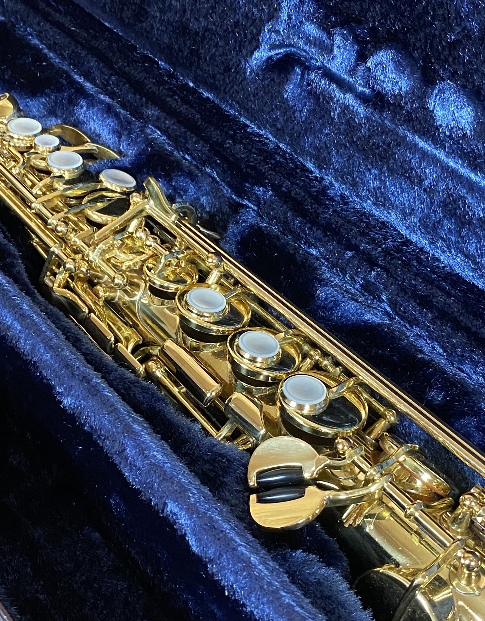 Purple Soprano Saxophone
