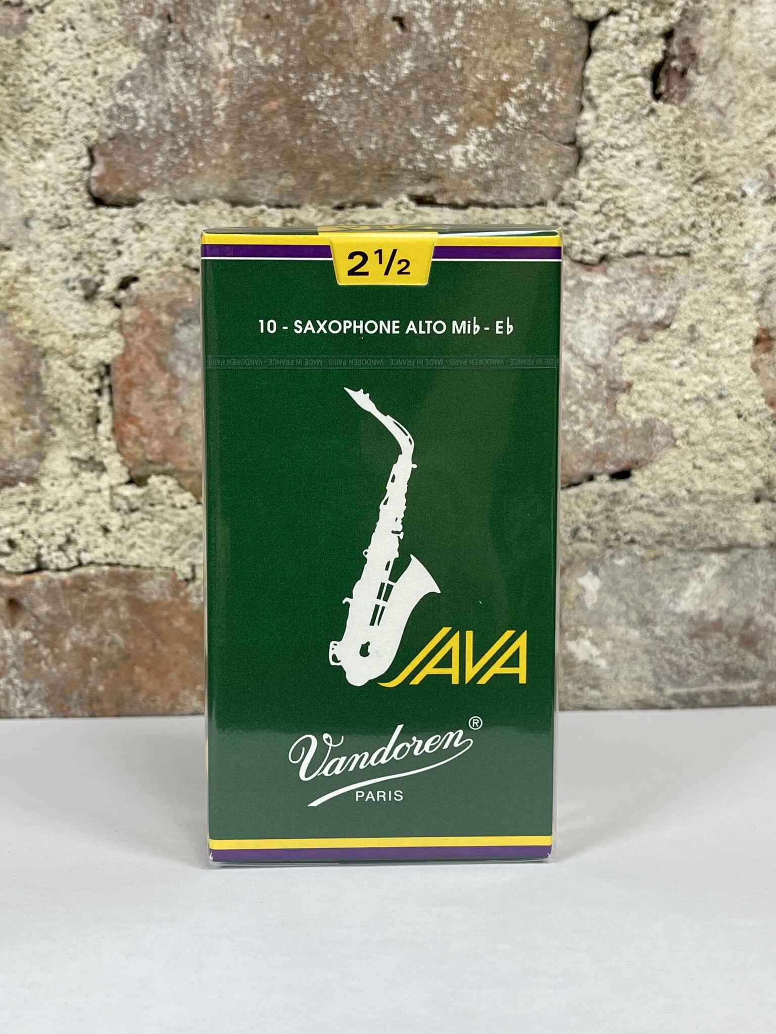 Vandoren JAVA Green Reeds Alto Box of 10 - JL Woodwind Repair
