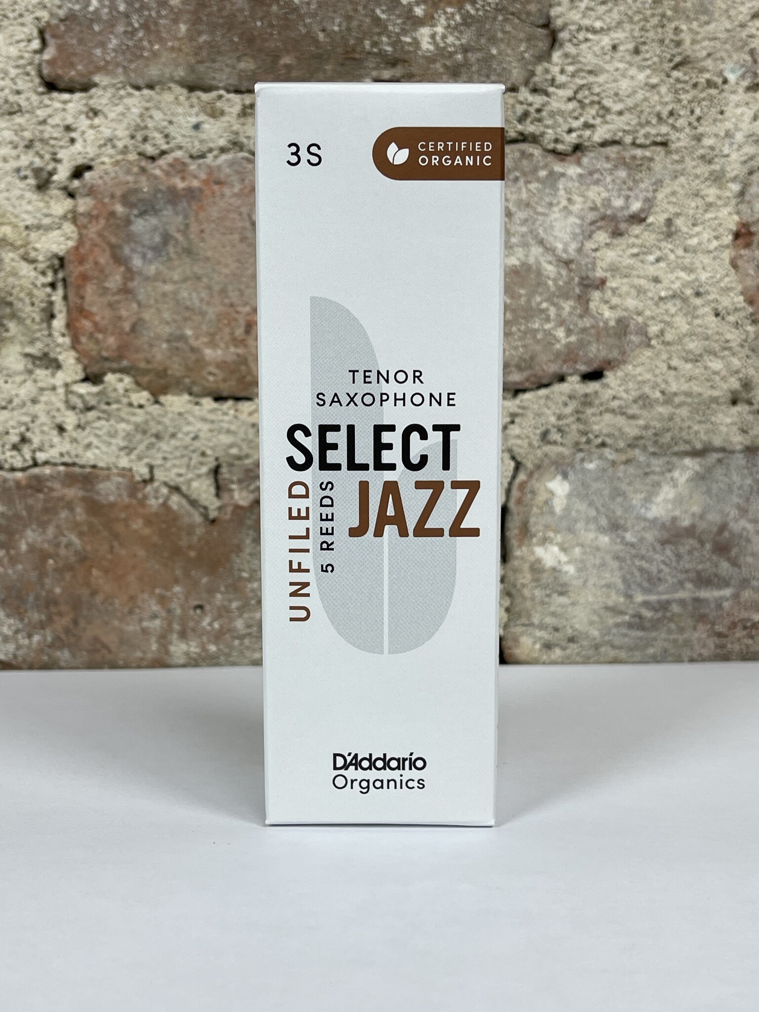 NEW D'Addario Organics Select Jazz Unfiled Tenor Reeds Box of 5 - JL ...