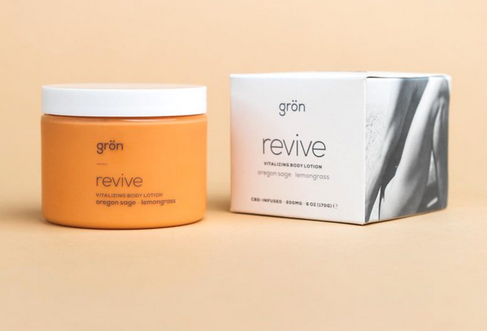 Gron revive body lotion 200mg - The CBD Shoppe Warner Robins