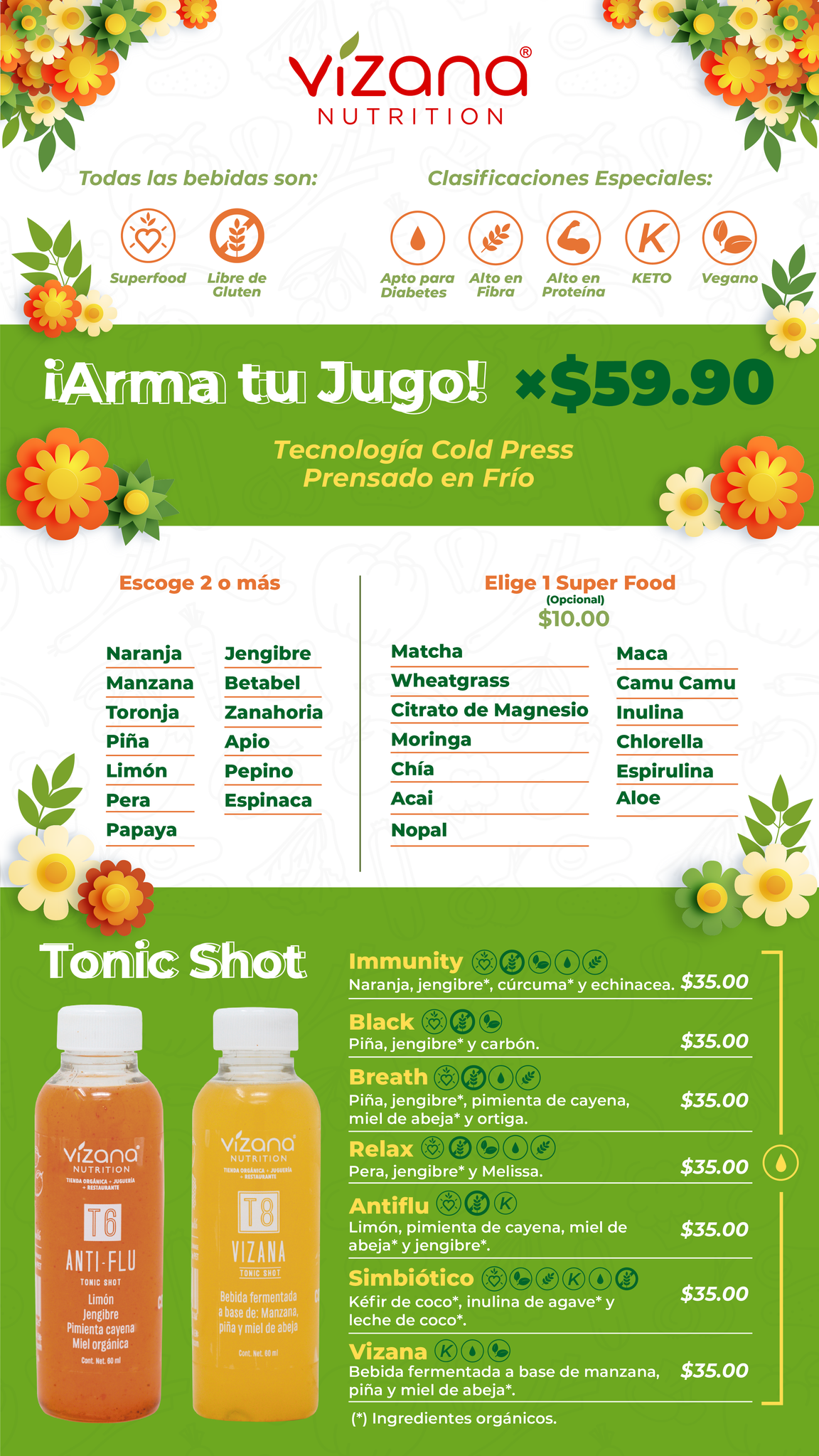 RESTAURANTE VIZANA | Mi Tienda Vizana