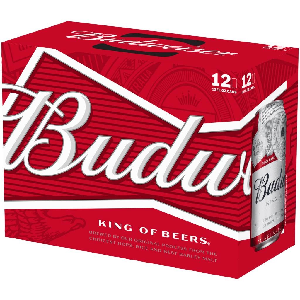 BUDWEISER 12PK/12OZ CAN - Cork 'N' Bottle