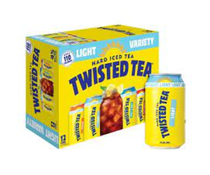 TWISTED TEA LIGHT VARIETY PACK 12PK/12OZ CAN - Cork 'N' Bottle