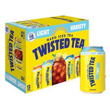 TWISTED TEA LIGHT VARIETY PACK 12PK/12OZ CAN - Cork 'N' Bottle