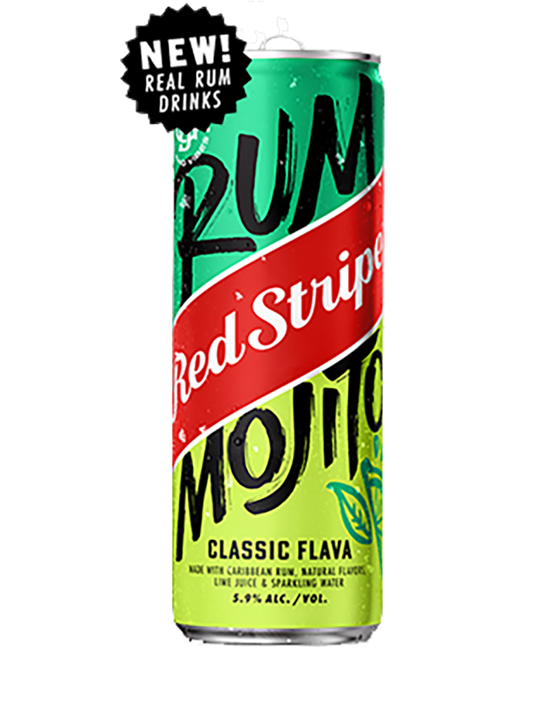RED STRIPE RED RUM MOJITO 4PK/12OZCAN - Cork 'N' Bottle