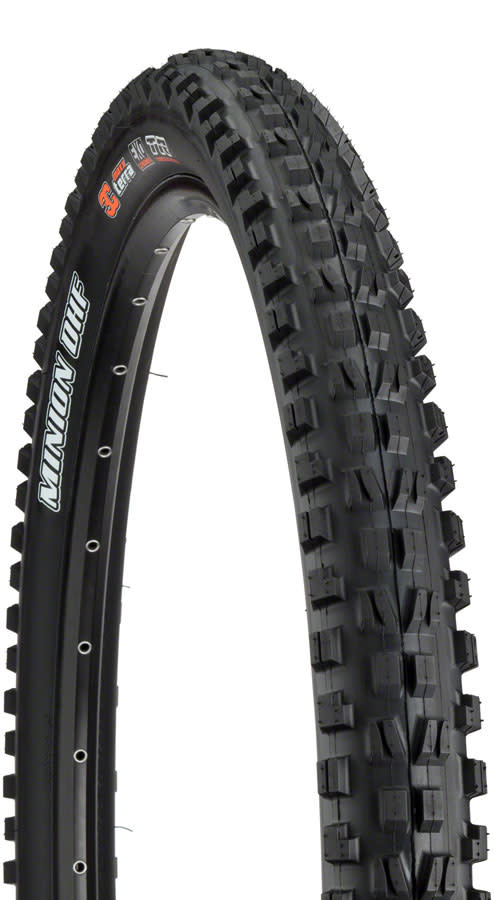 Maxxis Minion DHF Tire 27.5 x 2.30, Folding, 60tpi, 3C, EXO, Tubeless Ready, Black - DRAKE CYCLES