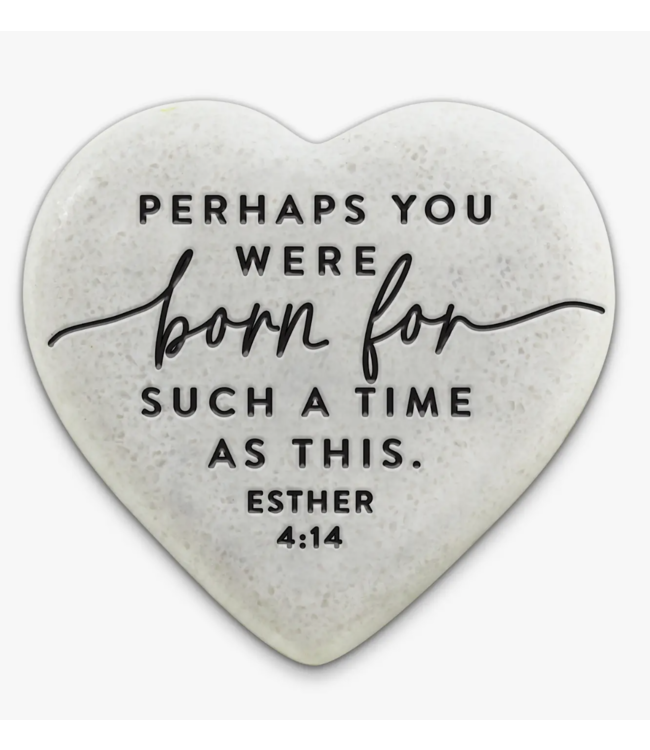 Scripture Stone Heart - Meri's Boutique