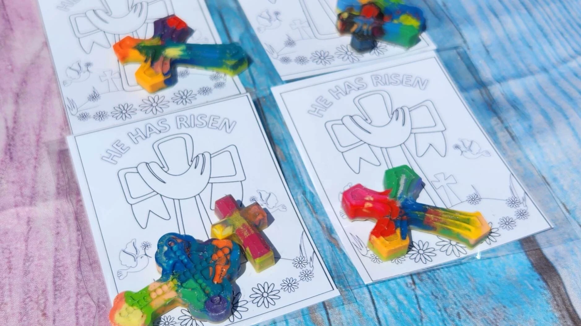 First Communion Cross Crayon - Meri's Boutique