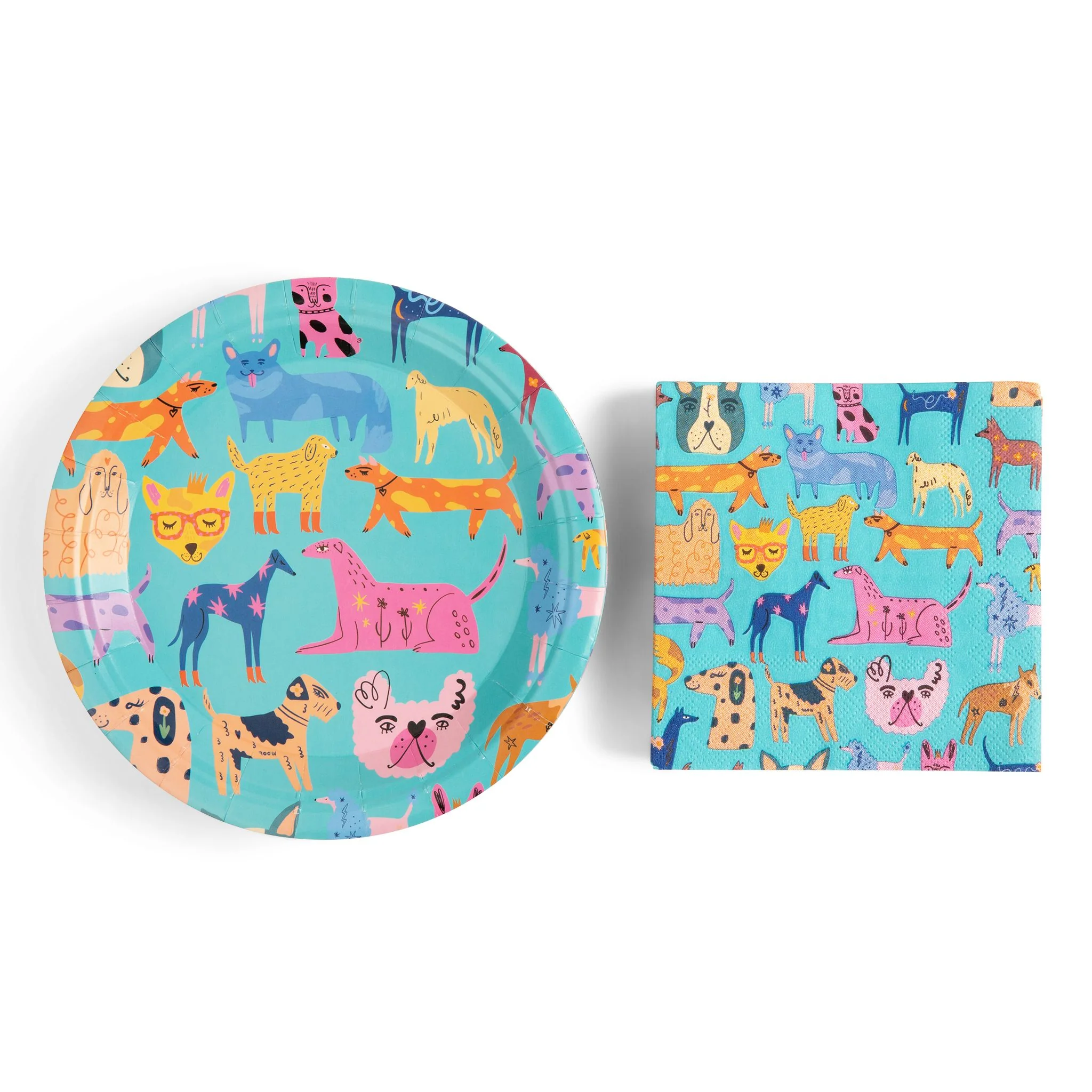 Paper Plate & Napkin Set 48 pc - Meri's Boutique