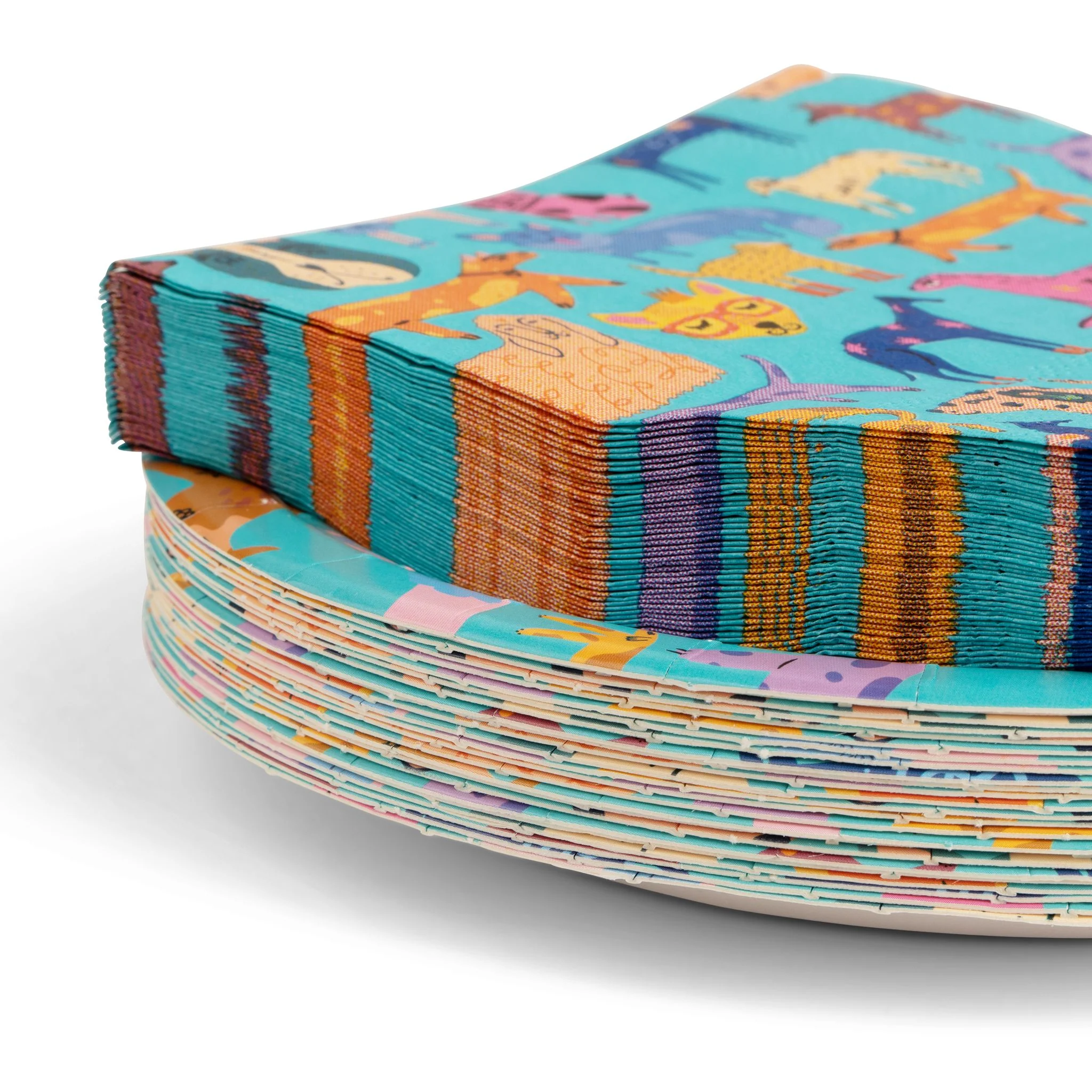 Paper Plate & Napkin Set 48 pc - Meri's Boutique