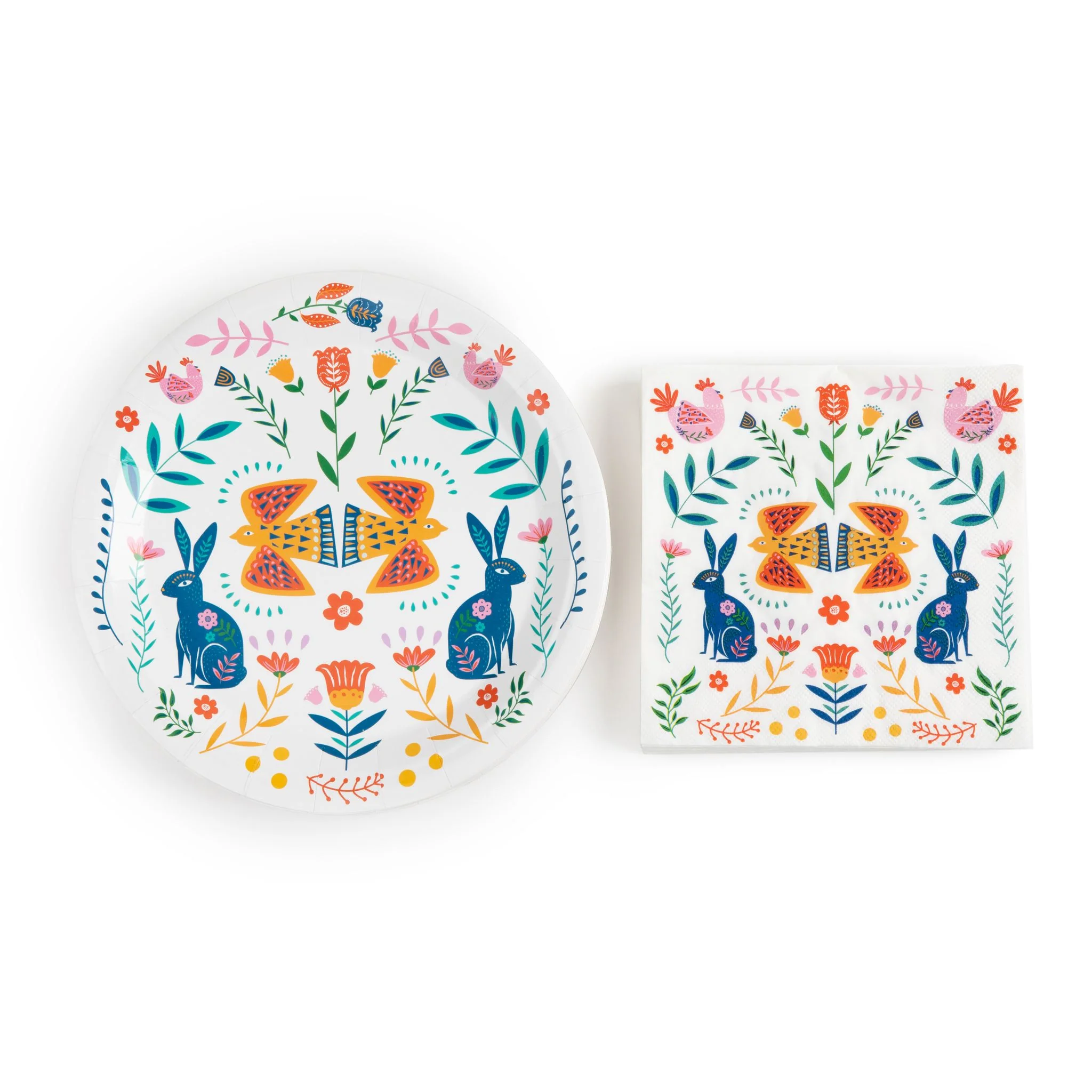 Paper Plate & Napkin Set 48 pc - Meri's Boutique