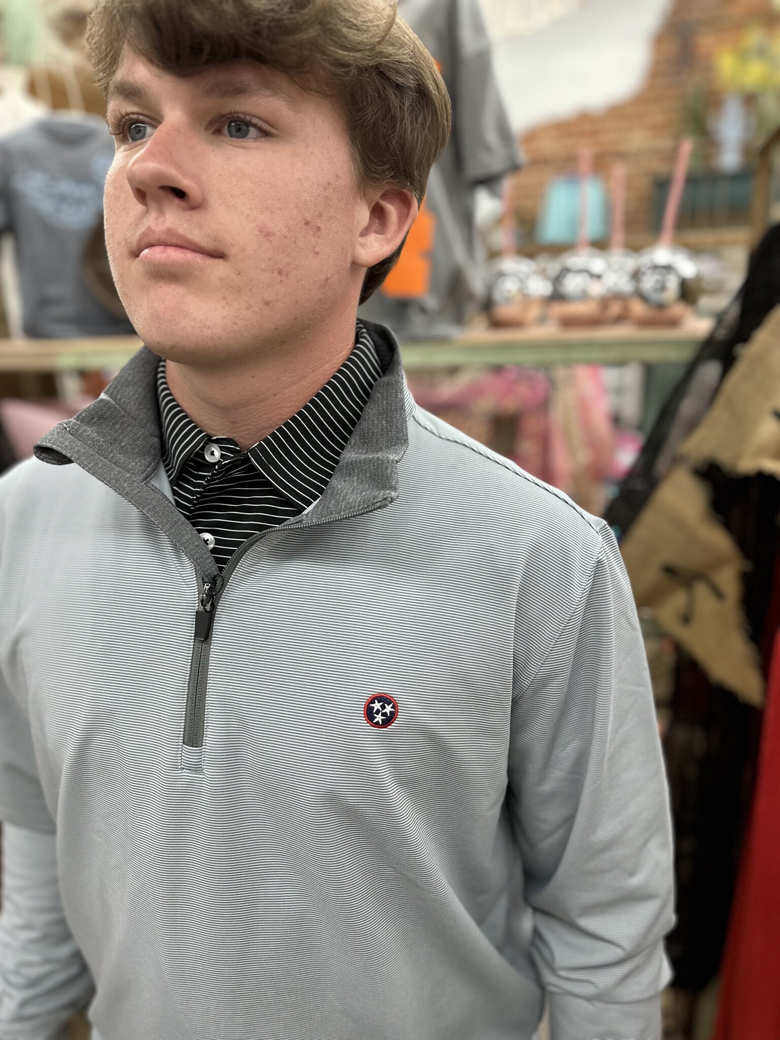 450 Quarter Zip Layer Pullover - Meri's Boutique