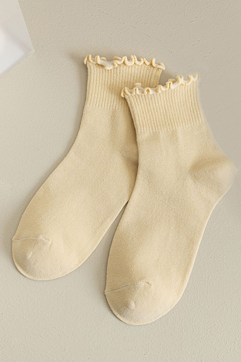 Ruffle Ankle Socks - Meri's Boutique