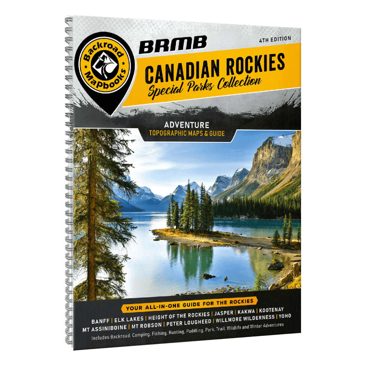 Backroad Mapbooks Canadian Rockies Backroad Mapbook (4th Edition ...