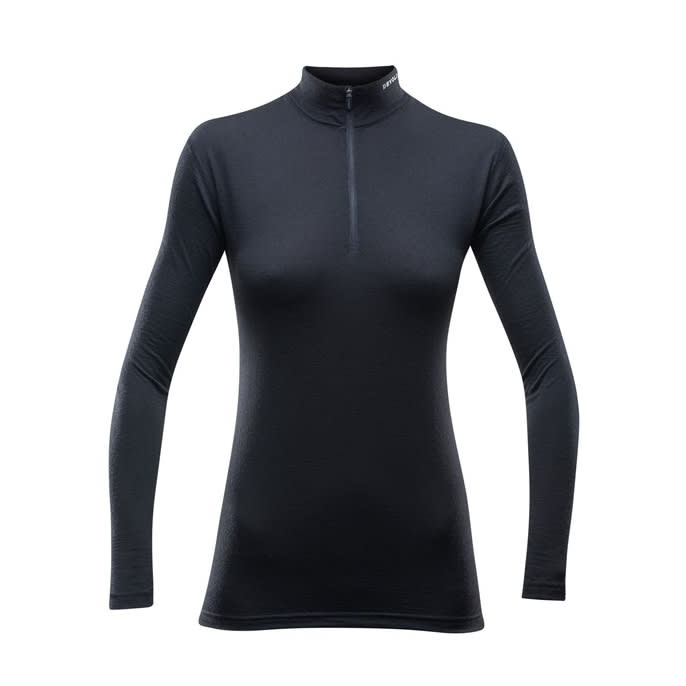 Devold Women's Breeze Half Zip Neck Base Layer Top - True Outdoors