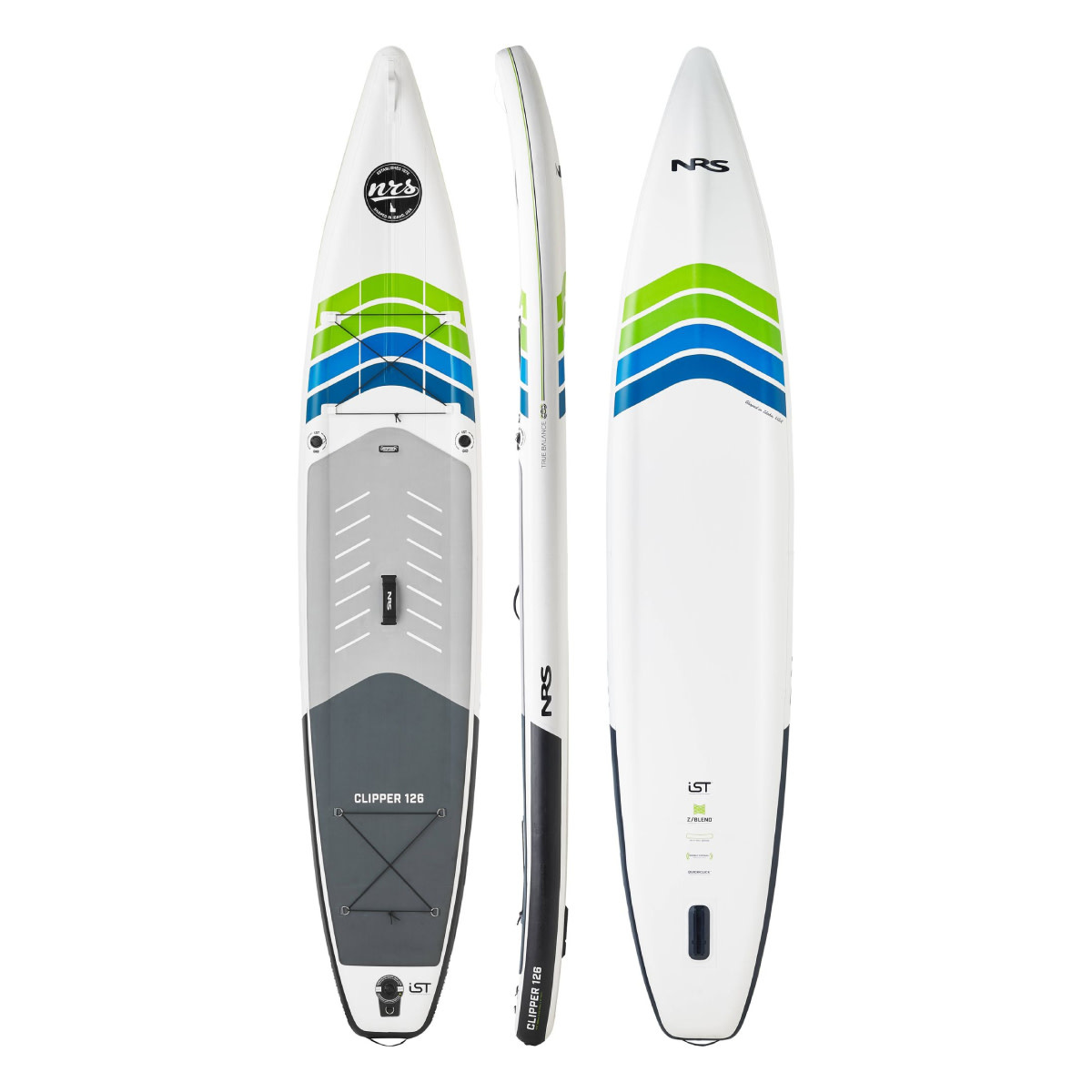 NRS Clipper Inflatable SUP Board 126 - True Outdoors