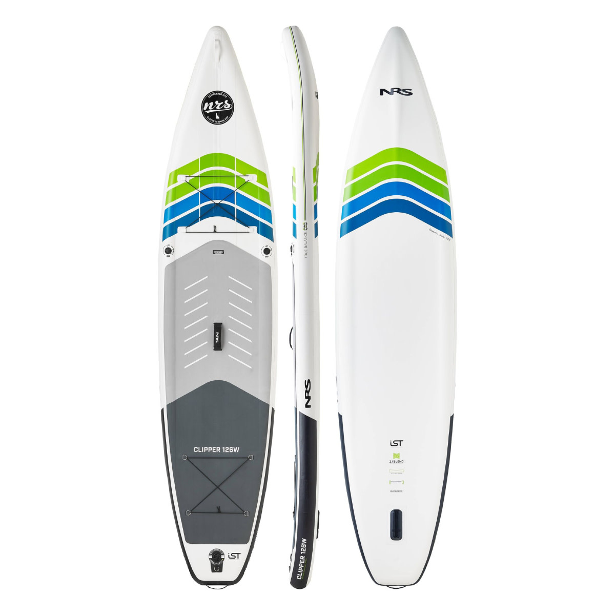 NRS Clipper Inflatable SUP Board 126W - True Outdoors