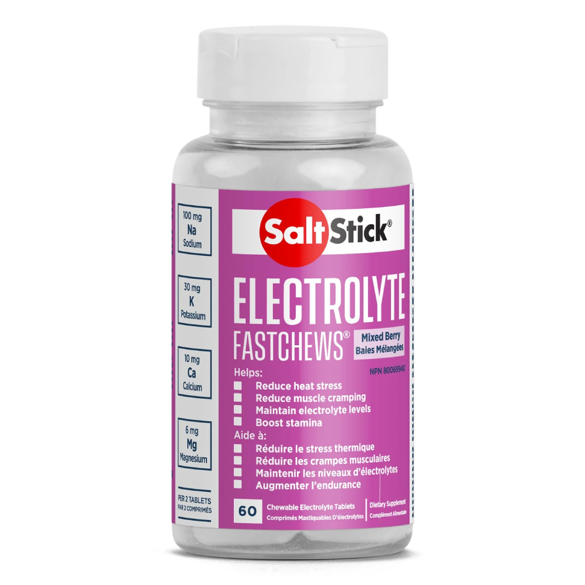 SaltStick FastChews (60 Tablets) - True Outdoors