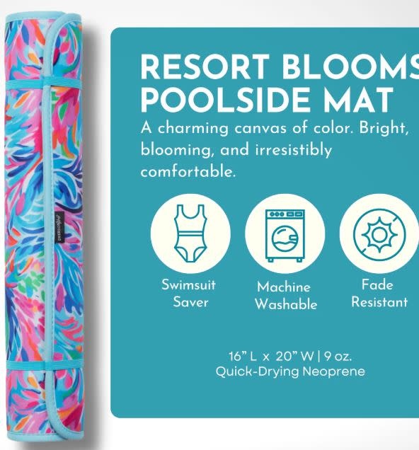 Neoprene Poolside seating Tropical Bloom - Chick A D’s