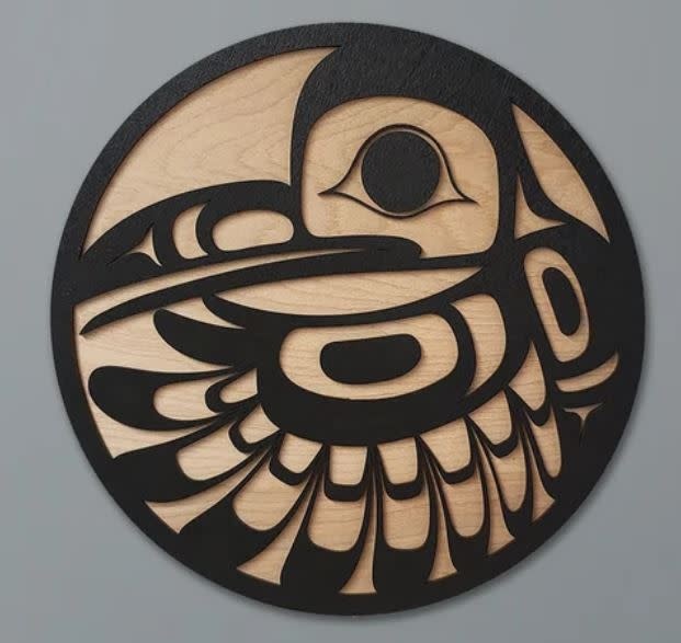 12" Raven II by Raven Wolden - Stó∶lō Gift Shop