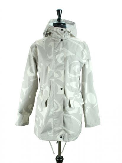 Rain Coat 3 Eagle Design - by Corrine Hunt - Stó∶lō Gift Shop