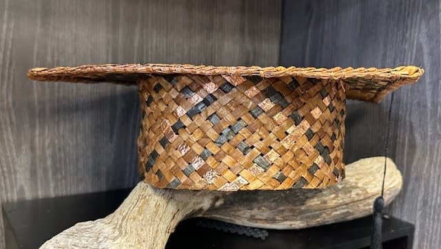 Cedar Grad Cap with Copper by Stephanie Leon Reidl - Stó∶lō Gift Shop