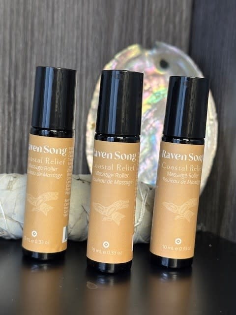 Raven Song Massage Roller Coastal Relief - Stó∶lō Gift Shop